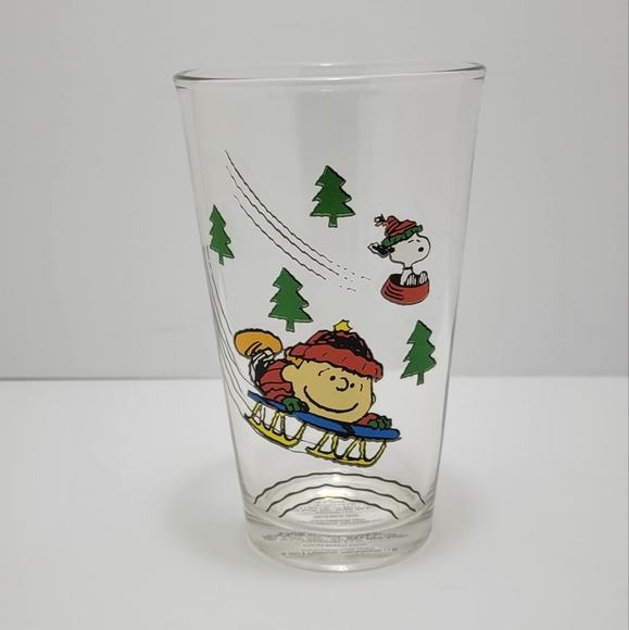 Vandor | Dining | Charlie Brown Snoopy Peanuts Drinking Glass | Poshmark